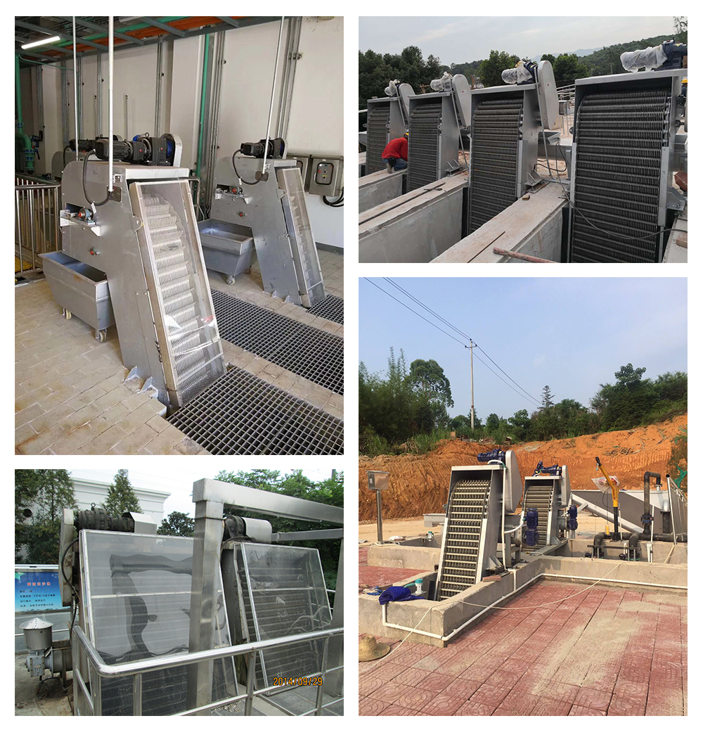 Automatic Multi Rake Fine Bar Screen for Wastewater Treatment Plant ...