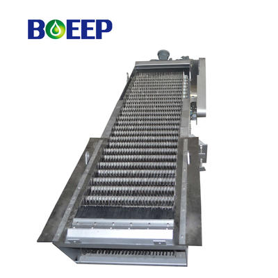 Stainless Steel Auto Bar Screen Separator Machine Wastewater Inlet ...